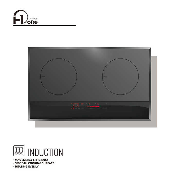 Double Induction Cooktop 6000W - Efficient Cooking Power