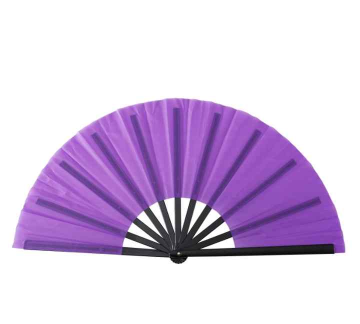 Personalized 33cm Colorful Plastic Folding Hand Fan For Gifts & Odm