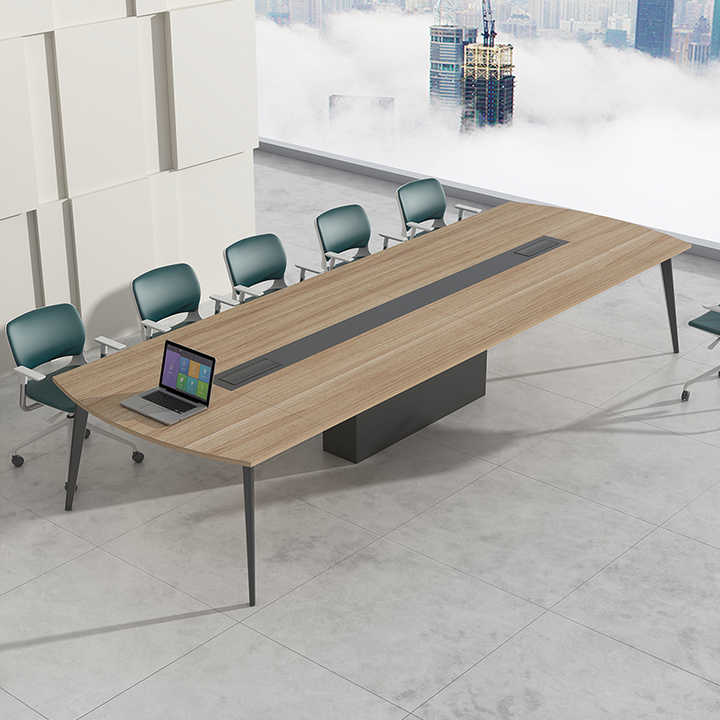 Wooden Simple Appearance 12 Person Conference Table Modern Conference ...