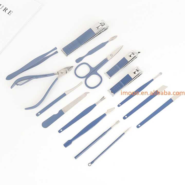 Imooo Design Nail Cutter Set - Stainless Steel Manicure Tools