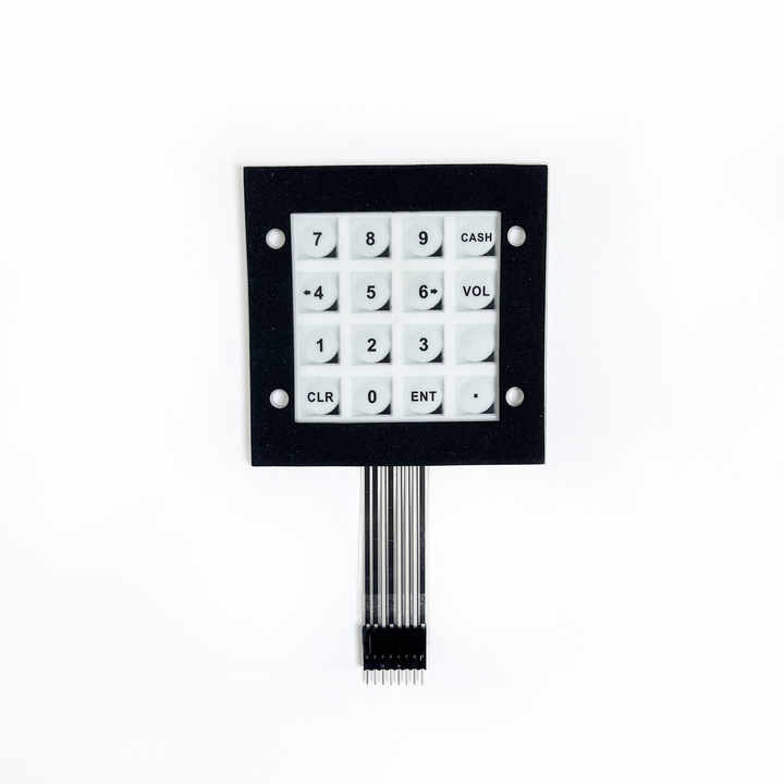 Fuel Dispenser Oil-Resistance Membrane Switch Keyboard for Fuel ...