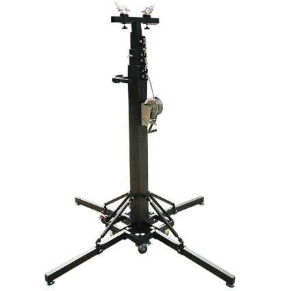 Outdoor Event Lifting Tower Light - Heavy Duty Crank Truss
