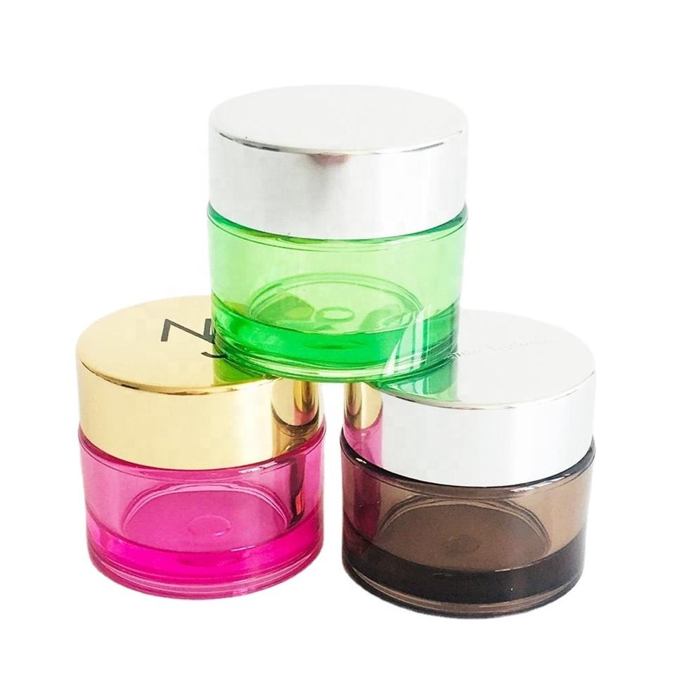 15g Round Shoulder PETG Jar with Screw Top Empty Cosmetic Packaging for ...