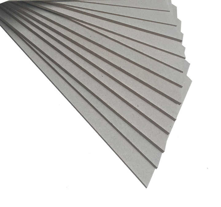 Laminated Grey Cardboard 1.5mm Solid Grey Board Press Cardboard High ...