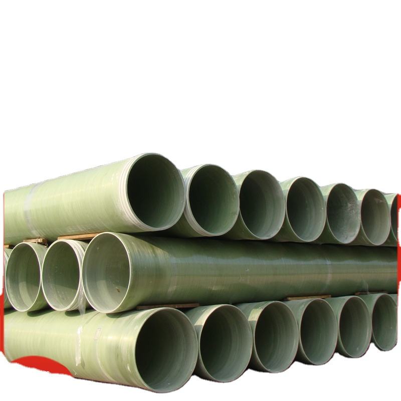 FRP Sewage Discharge Pipe GRP Rainwater Pipe Chemical Plant GRP ...