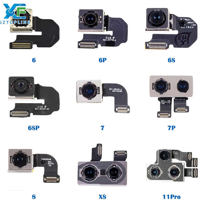 Iphone 6 XS Camera Pieces Names - Back Camera & Flex Cable