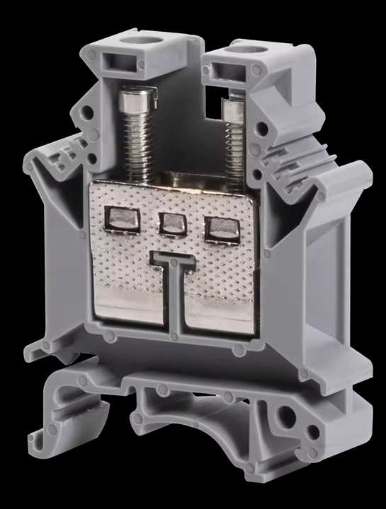 UK-5N Wire Connector DIN Rail Terminals Block for 4MM Wire Range UK ...