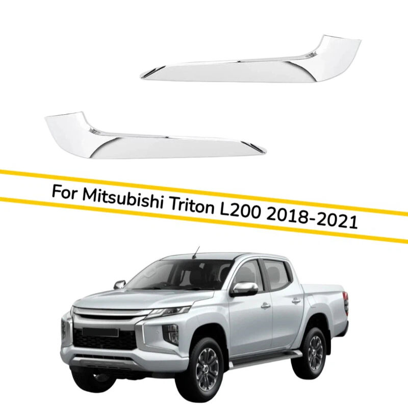 Car Body Kit for Mitsubishi Triton L200 2018-2021 Front Bumper Molding ...