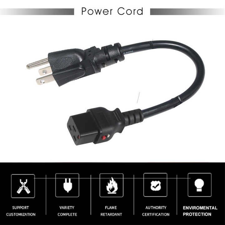 케이블 Usa 14Awg Ac Sjt 플러그 Nem 515P C19 3 선 연장 배선 헤비 듀티 야외 전기 코드| Alibaba.com