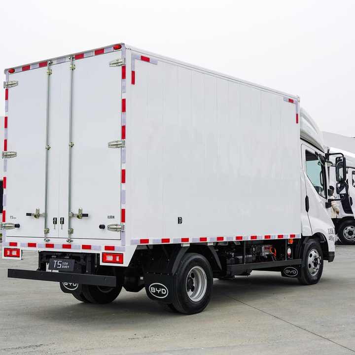 2025 China Manufacturer Byd T5 Electric Light Truck Cargo Truck Hybrid Van BYD Commercial ...
