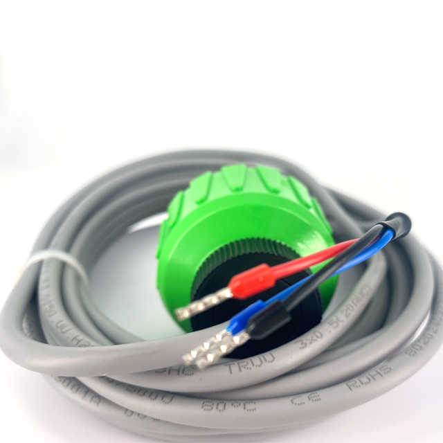 DC5-24V NPN Passive Pulse Flow Sensor Plastic PVDF Pipe Line Paddle ...