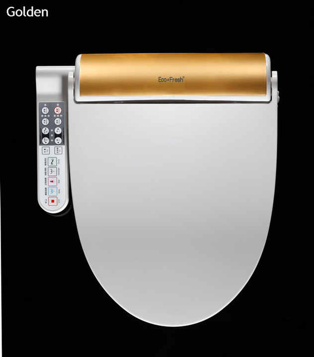 Smart WC Elongated Remote Controlled Toilet Integrated Automatic ...