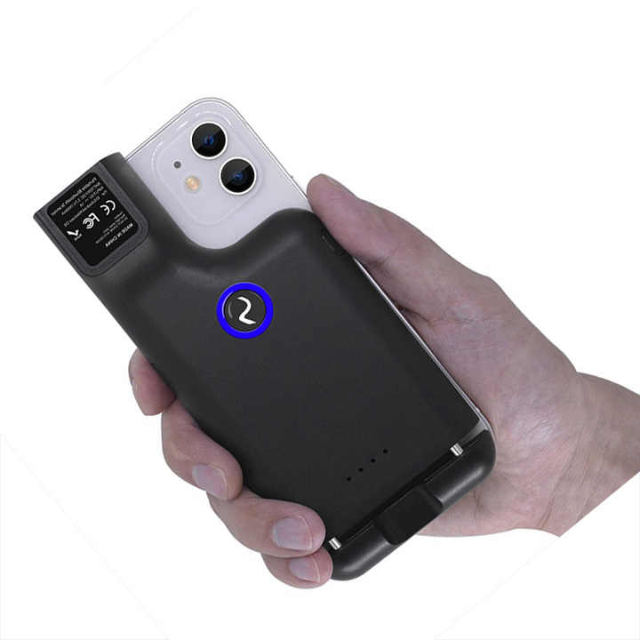 1D 2D QR Barcode Reader Cell Phone Back Clip Portable Phone Wireless ...