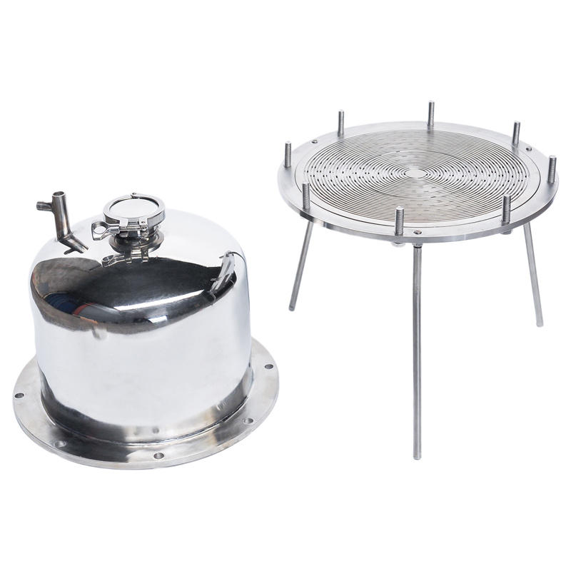 OEM 100mm 200mm SIP and CIP 316L Polyround Sanitary Filter Housing for ...