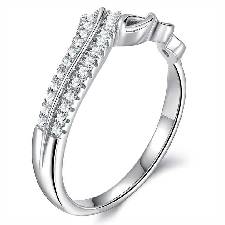 Engagement Moissanite Ring .925 Engagement Ring in Spanish Cut ...