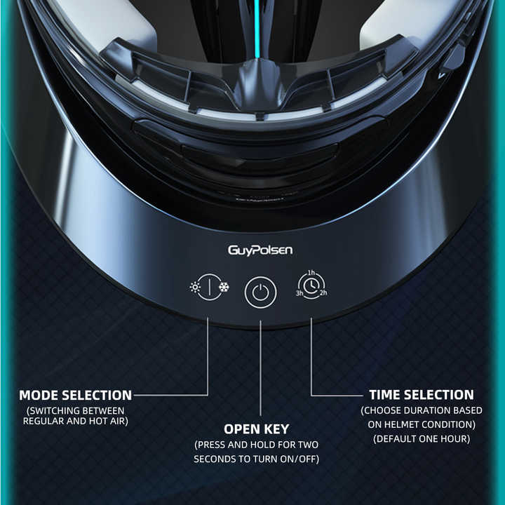 Motorcycle Helmet Dryer with Sterilization & Mite Removal – Hot Air ...