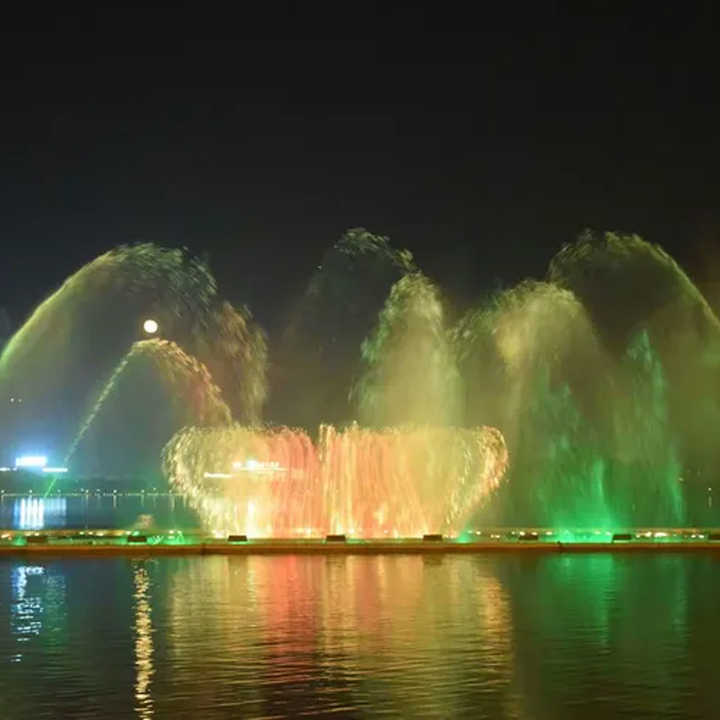 Customized Stainless Music Water Dancing Fountain