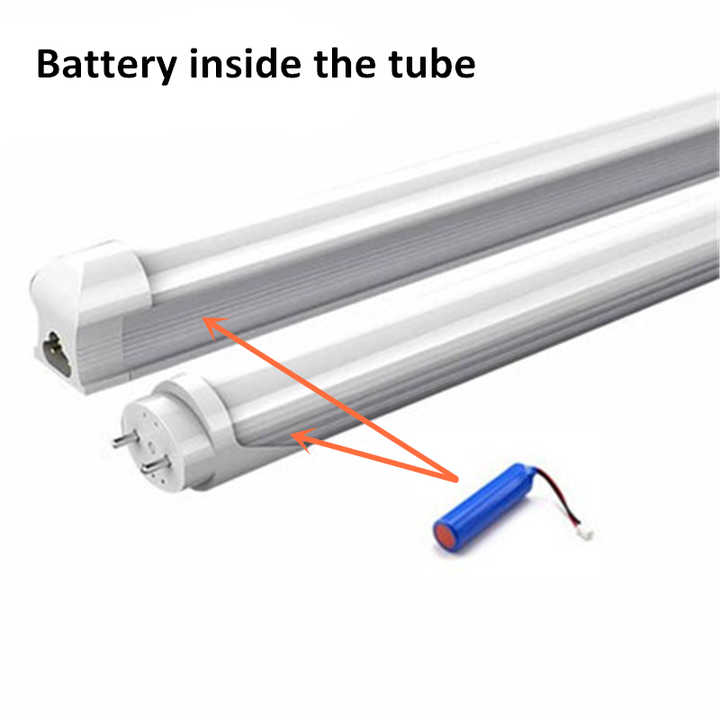Jpungsun Rechargeable LED Light Tube With Internal Battery Backup T8 ...