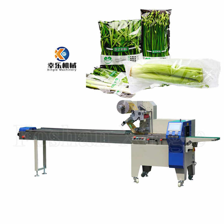 High Speed Food Lettuce Croissant Tablet Film Bags Pillow Packaging ...