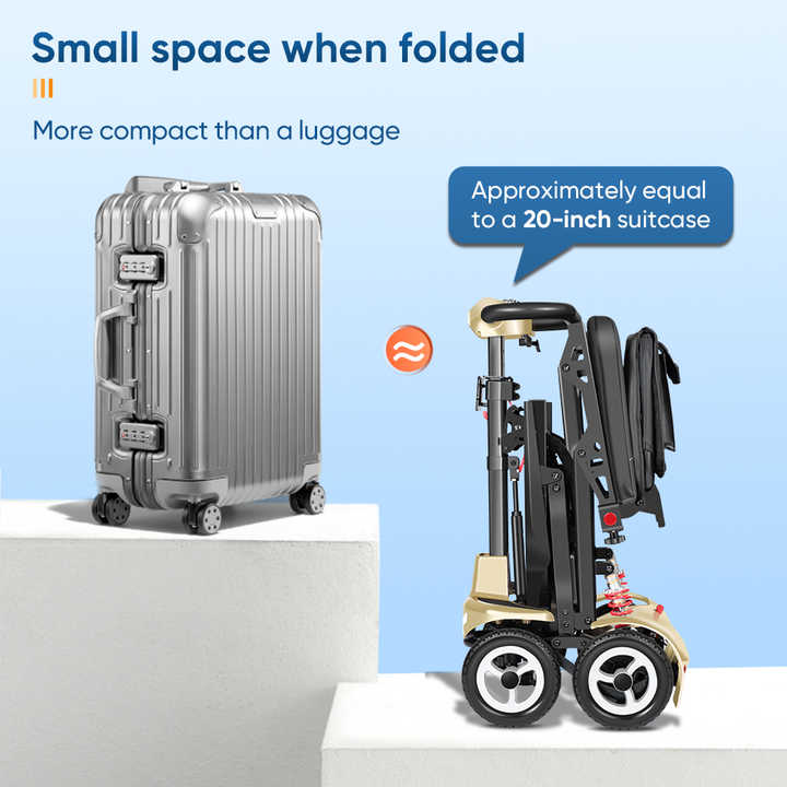Perfcare T350 Electric Mobility Scooter - Lightweight & Portable