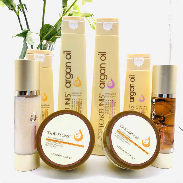 Organic Argan Oil Shampoo Set for Curly Hair - Nourish & Repair