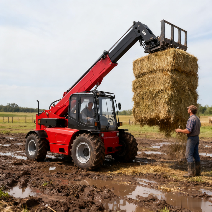 CE EPA Telescopic Loader Telehandler Telescopic Loader Mini Telehandler ...