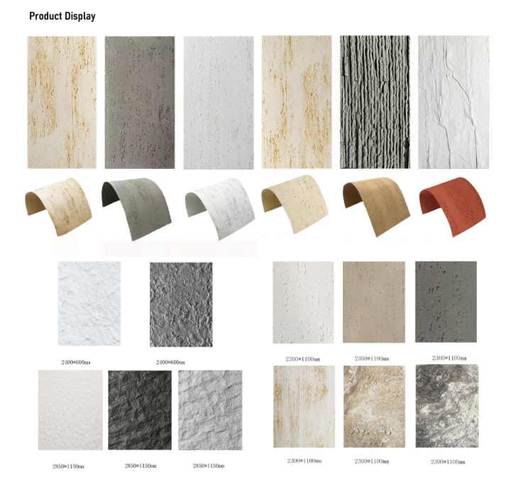 Flexible Stone Soft Stone Interior and Exterior Wall Tiles Construction ...