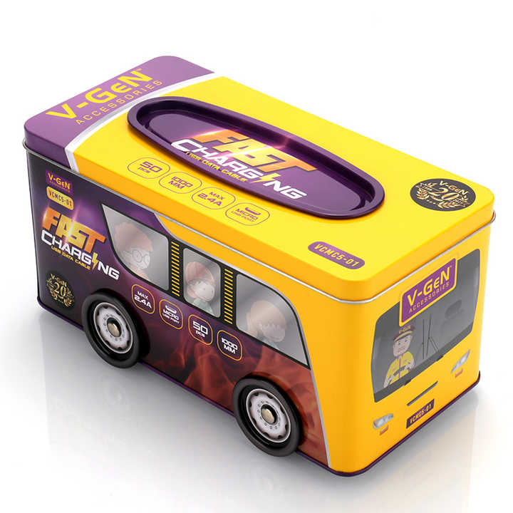 Wholesale Unique Creative Design Can Metal Tin Custom Car Shape Tissue ...