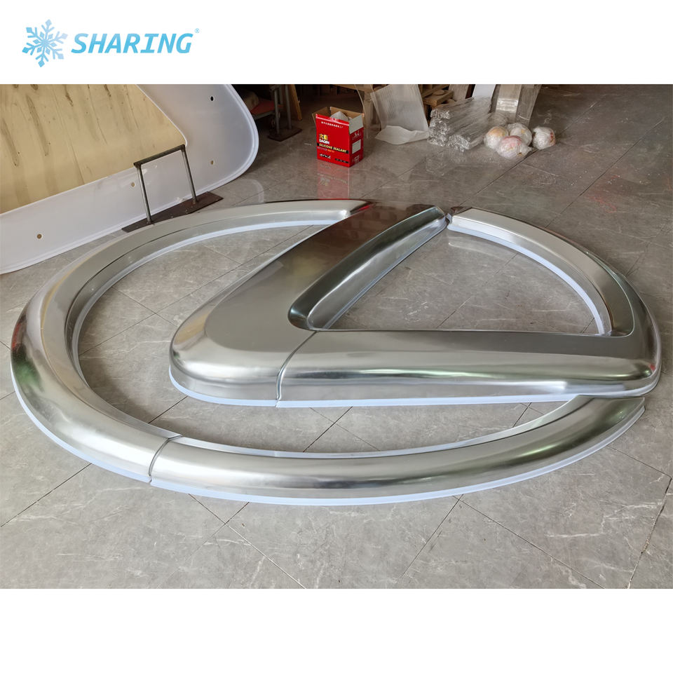 Custom 3D LED Car Logo Emblem Multi-Color Acrylic Sign for 4S Store ...
