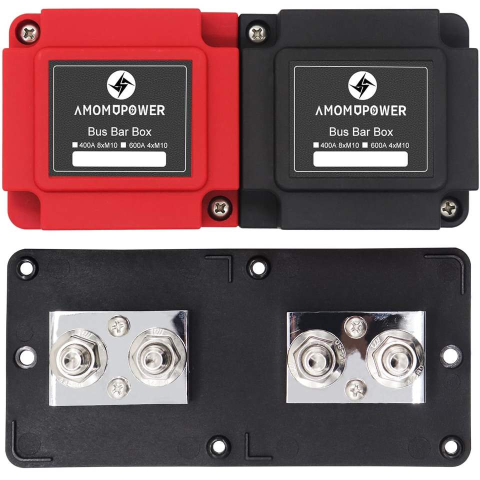 Heavy Duty Power Distribution Block - 600A 48V Bus Bar