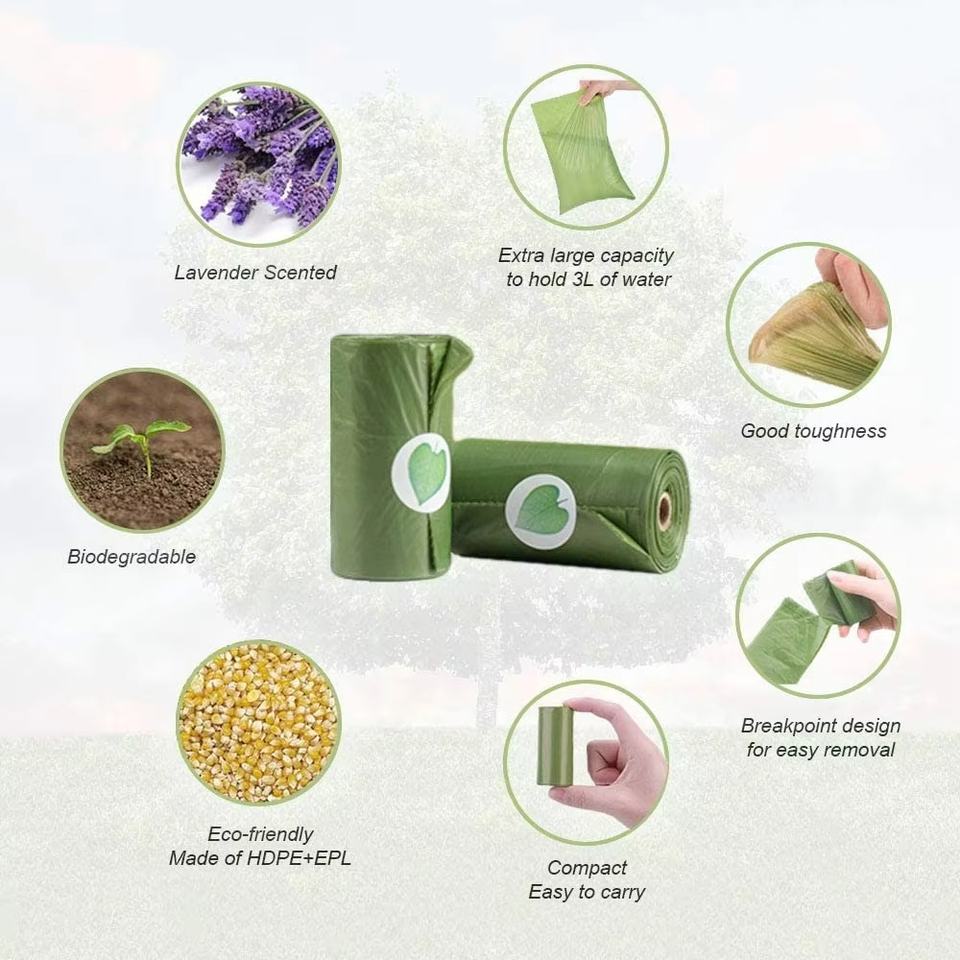 Biodegradable Dog Poop Bags - Leak Proof & Customizable