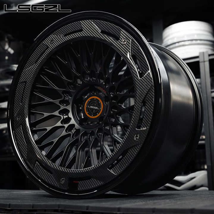 Customized Carbon Fiber Forged Wheels - High Performance