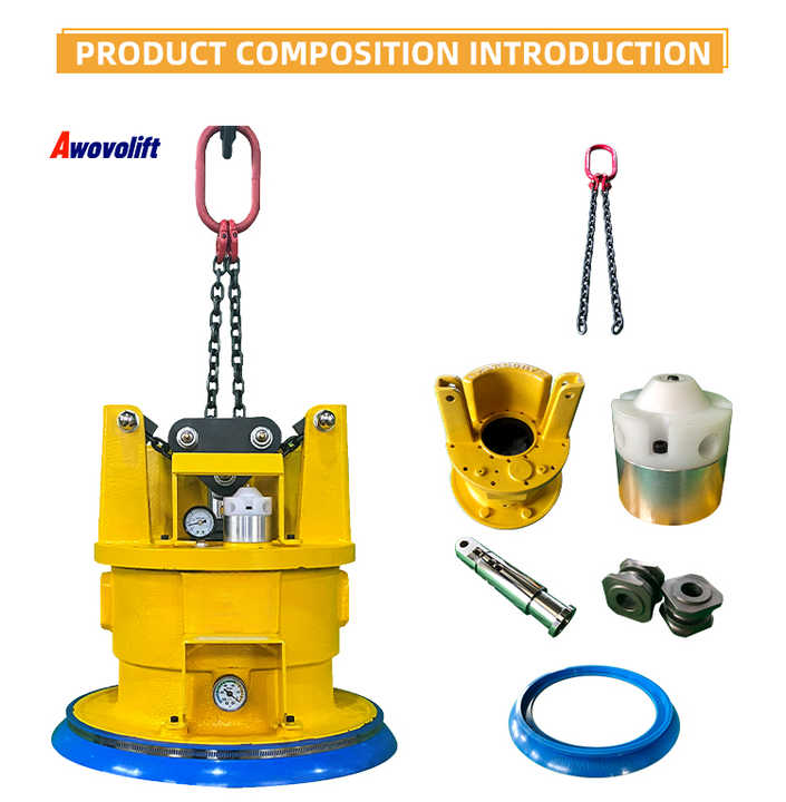 Awovolift Self Lifting Vacuum Suction Lifting 6 Sucker Equipment