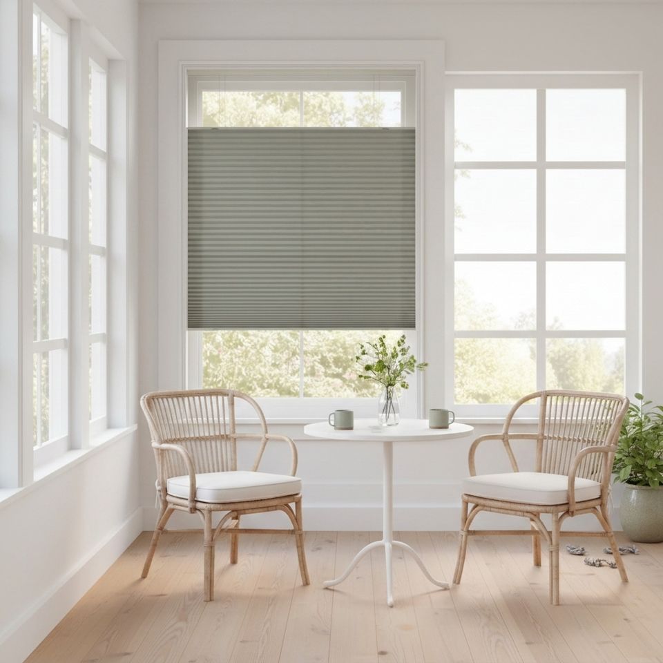 Pleated Honeycomb Blinds Cordless Cellular Shades with Top Down Bottom ...