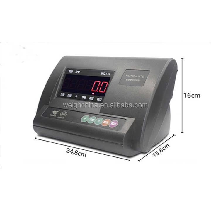 XK-3190 A12E Digital Weight Indicator for Electronic Scales ODM