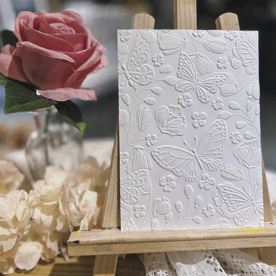 Custom High-quality Eco-friendly Embossed Invitation Menu Cards with ...