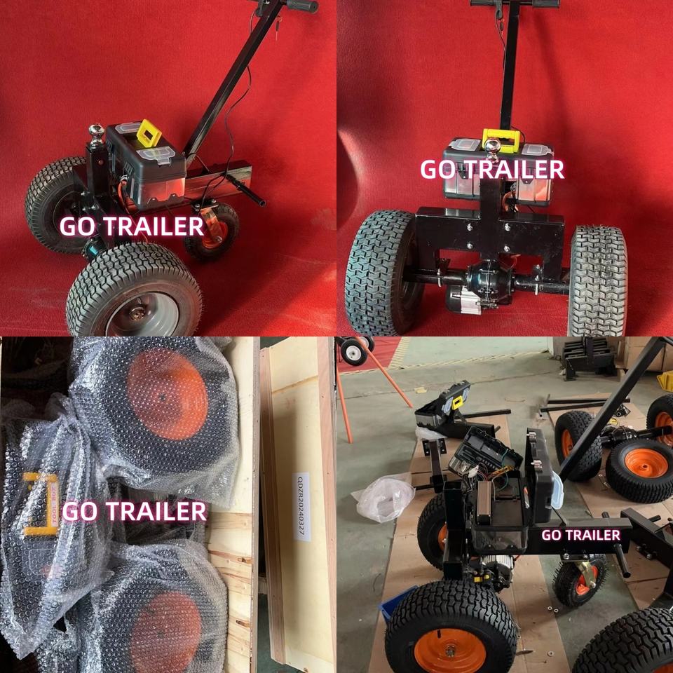 48V 1.5T Electric Trailer Tow Dolly - Easy Pulling Utility
