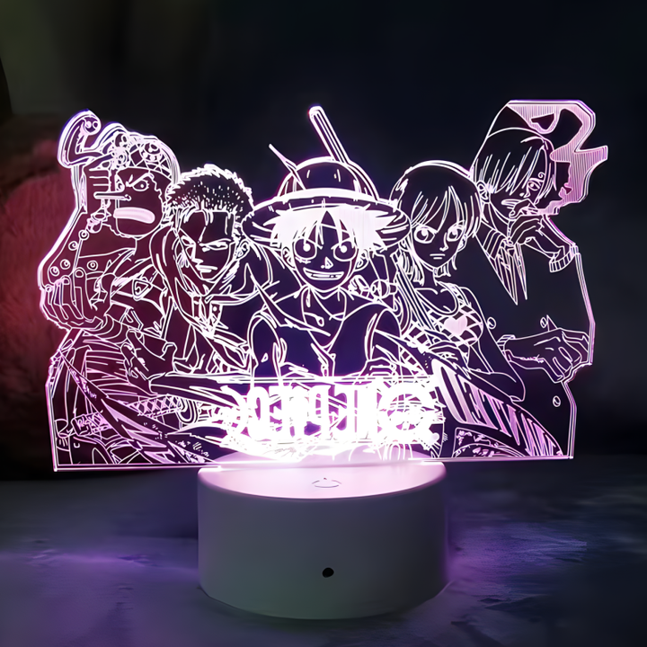 Roronoa Zoro Figure LED Night Light - Japanese Anime Gift