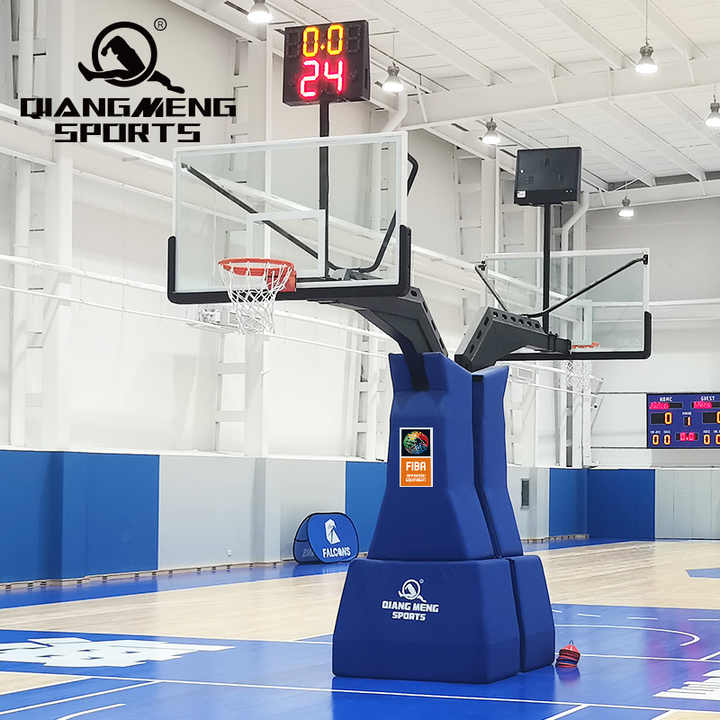 Fixed Height 10ft Basketball Stand in-ground basketball hoop with pole ...
