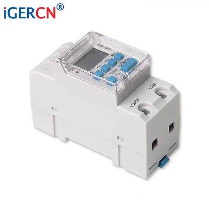 20amp Digital timer THC-20A hot sailing 220VAC programmable large LCD ...