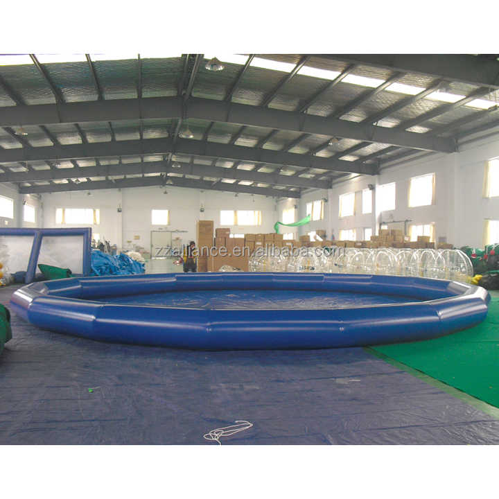 Round Inflatable Pool Water Park PVC Swimming Pool for Water Slide ...