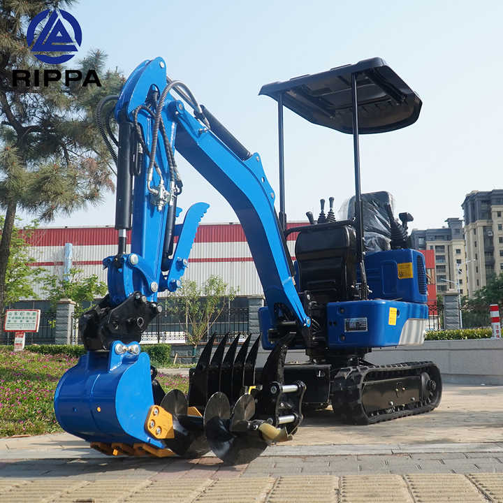 New Farm Crawler Mini Bagger Earth-Moving Machinery Small Digger CE ...