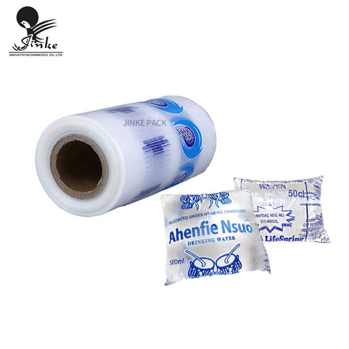 JINKE Water Sachet Film Rolls - Custom Printed & Durable