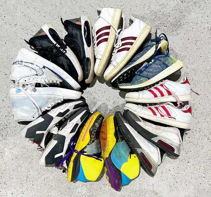 High Quality Branded Men Second Hand Mixed Shoes Sports Bulk Used ...