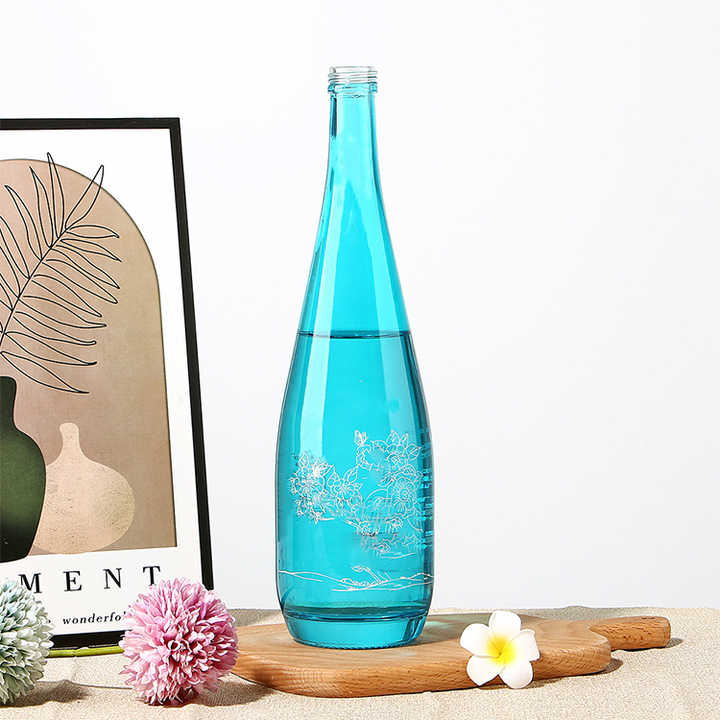 330ml 500ml Glass Sparkling Spring Water Bottle Natural Empty Soda ...