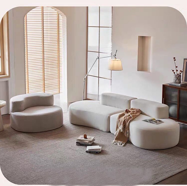 Modern High Quality Cashew Sofa Square Design Vacuum Compression Sofa ...