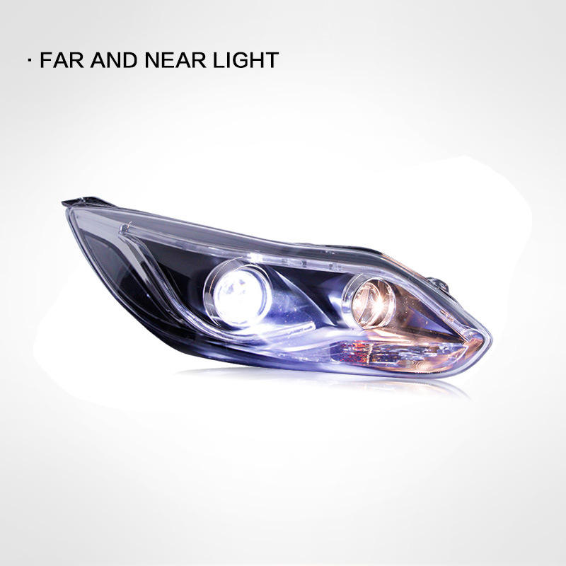 Car Headlights for Ford Focus 12-14 Headlights Assembly Modified LED ...