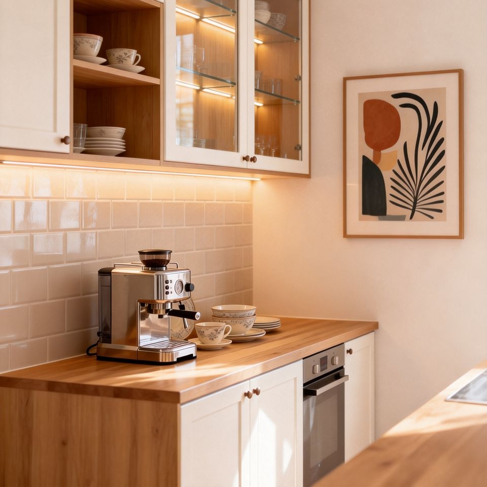 Quanjing High-End Custom Solid Wood Style Minimalist Integrated Kitchen ...