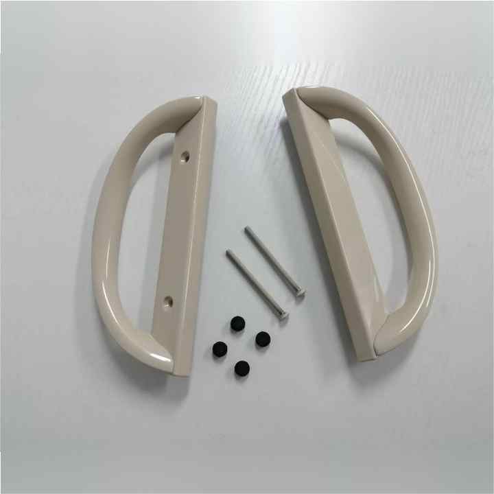 Sliding Patio Door Handle Set - D Shape, Easy Install