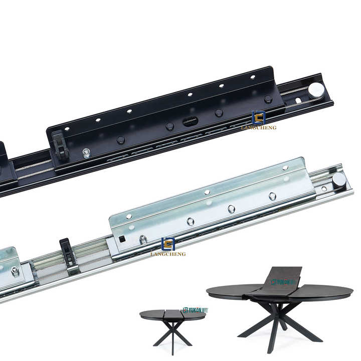 Butterfly Leaf Extending Table Hardware - Modern Slide Rail Mechanism ...